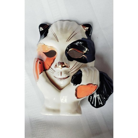 Unbranded | Accents | Vintage Porcelain Ceramic Mask Freestanding Decor ...